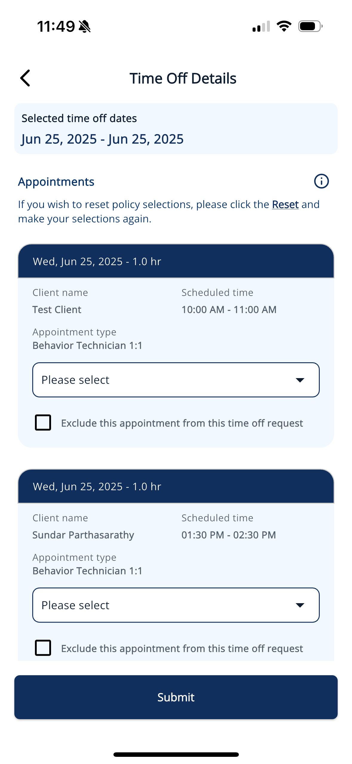 How do I submit a Time Off request? – Autism Learning Partners