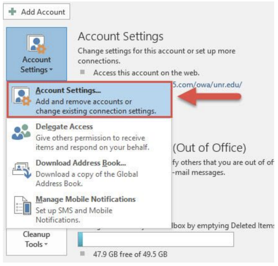 Turning Off Cached Exchange Mode in Outlook – Autism Learning Partners